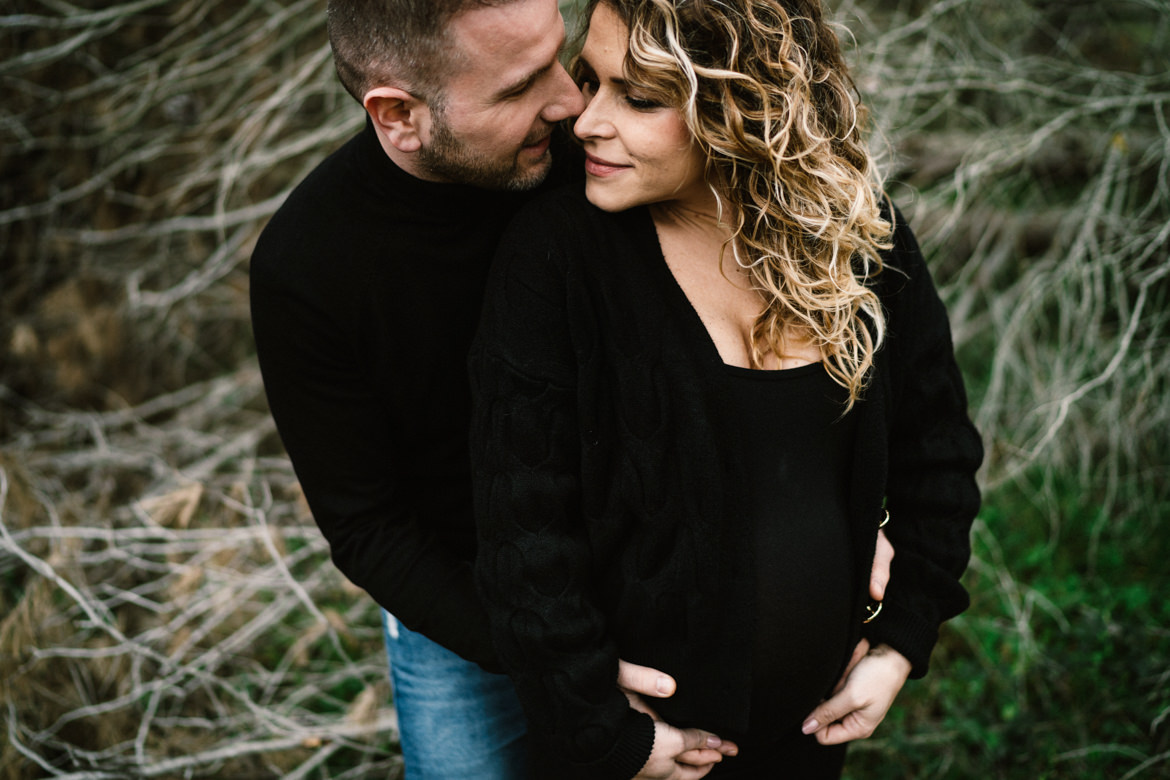 Maternity nel bosco - federica ariemma photography